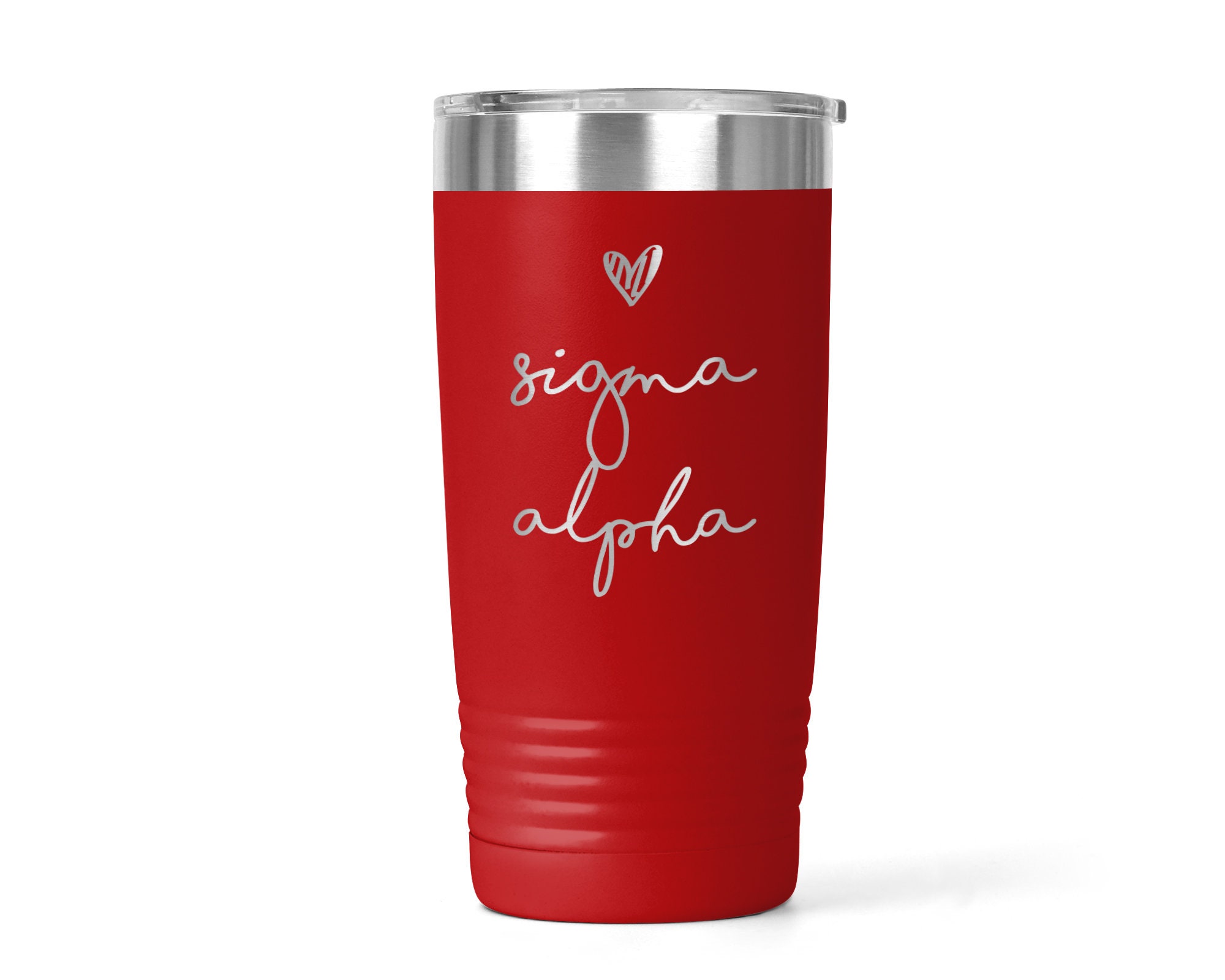 Sigma Alpha Sorority Handwriting Script Engraved Vacuum - Etsy