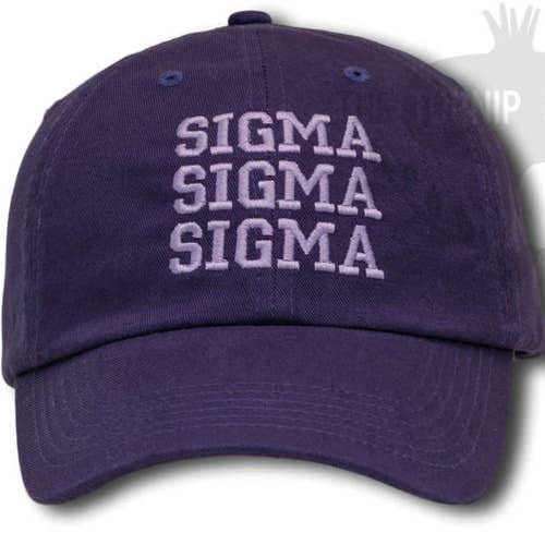 Sigma Sigma Sigma Baseball Cap Custom Color Hat and - Etsy