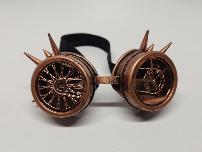 Steampunk Goggles With Spikes - Etsy