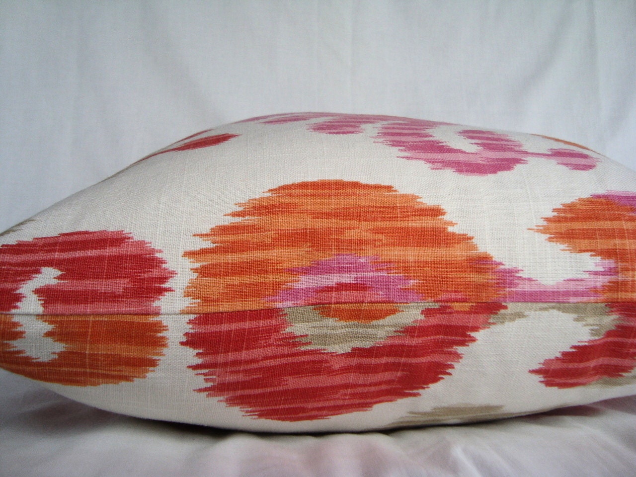 Decorative Designer Braemore Journey Ikat Fruity Pattern Both Sides ...