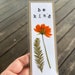 Handmade Pressed Floral Laminated Bookmarks - Real Flowers - Book Lover ...