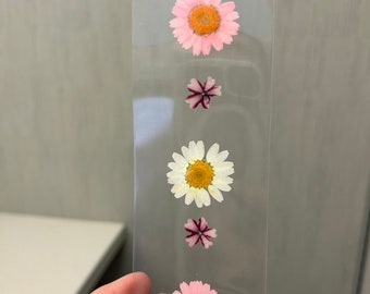 Handmade Pressed Floral Laminated Bookmarks Real Flowers Book Lover ...