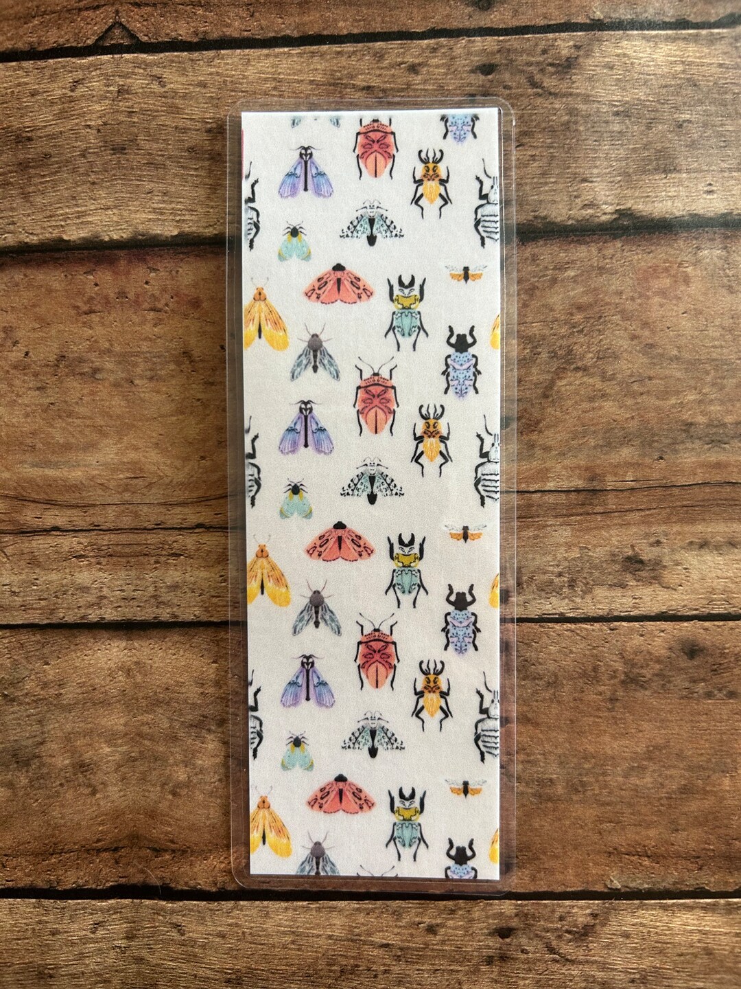 Bug Bugs Laminated Bookmark - Book Lover Gift - Bookmark - Bug Lover ...