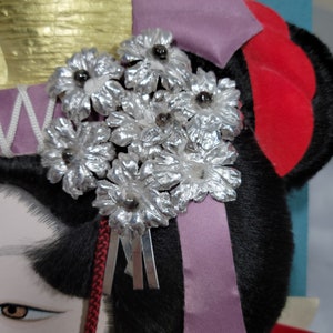 Vintage Japanese Hagoita Battledore Paddle Woman in Kimono With Painted ...