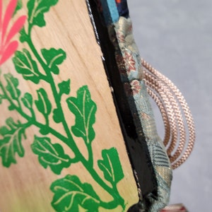 Vintage Japanese Hagoita Battledore Paddle Woman in Kimono With Painted ...