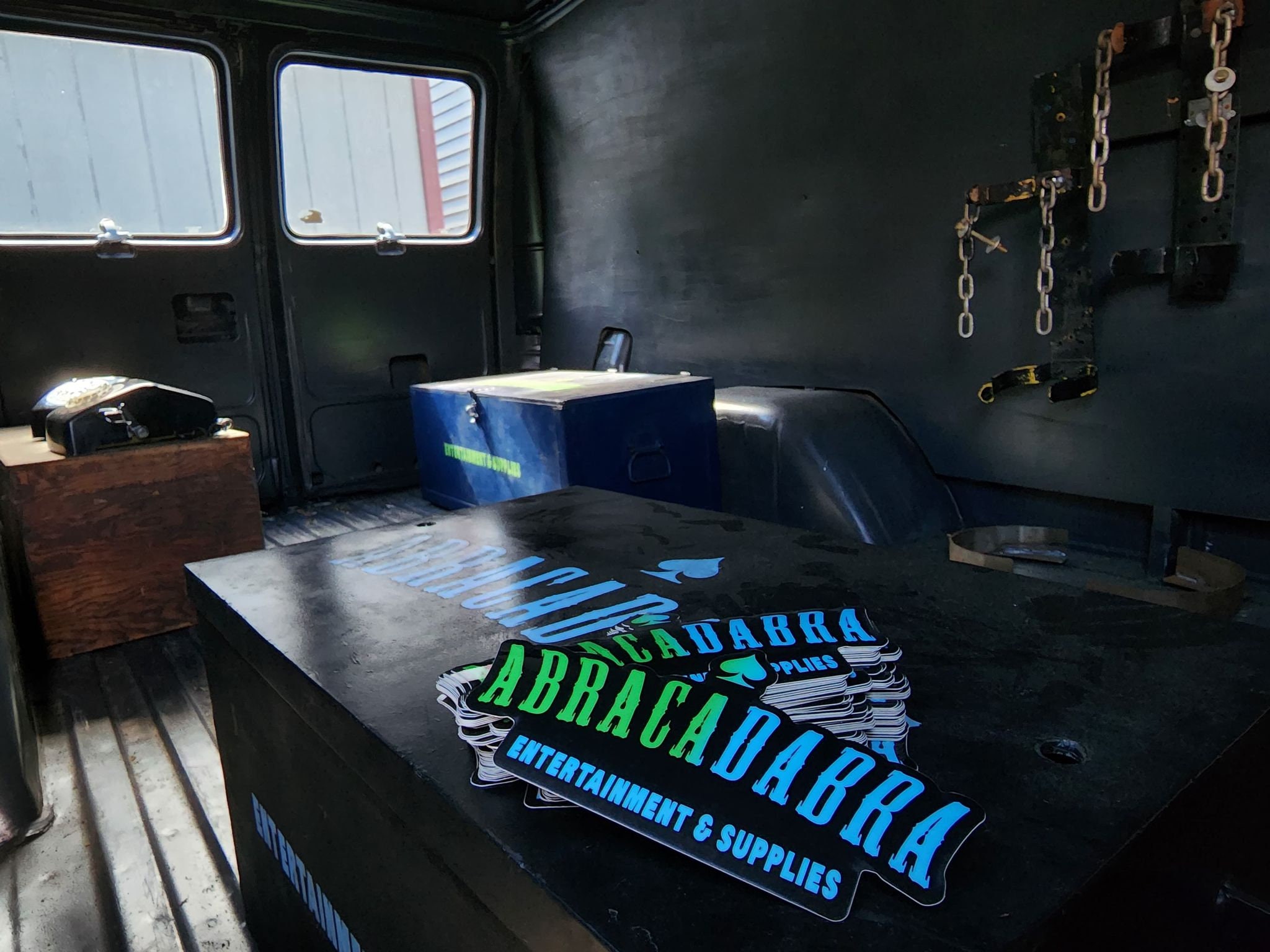 7x4 the Black Phone Full Color Abracadabra Decal Van the Grabber ...