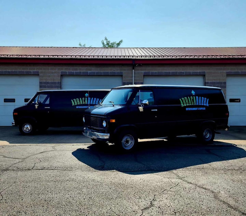 The Original Chevrolet Van Emblems From "the Black Phone Van" the ...