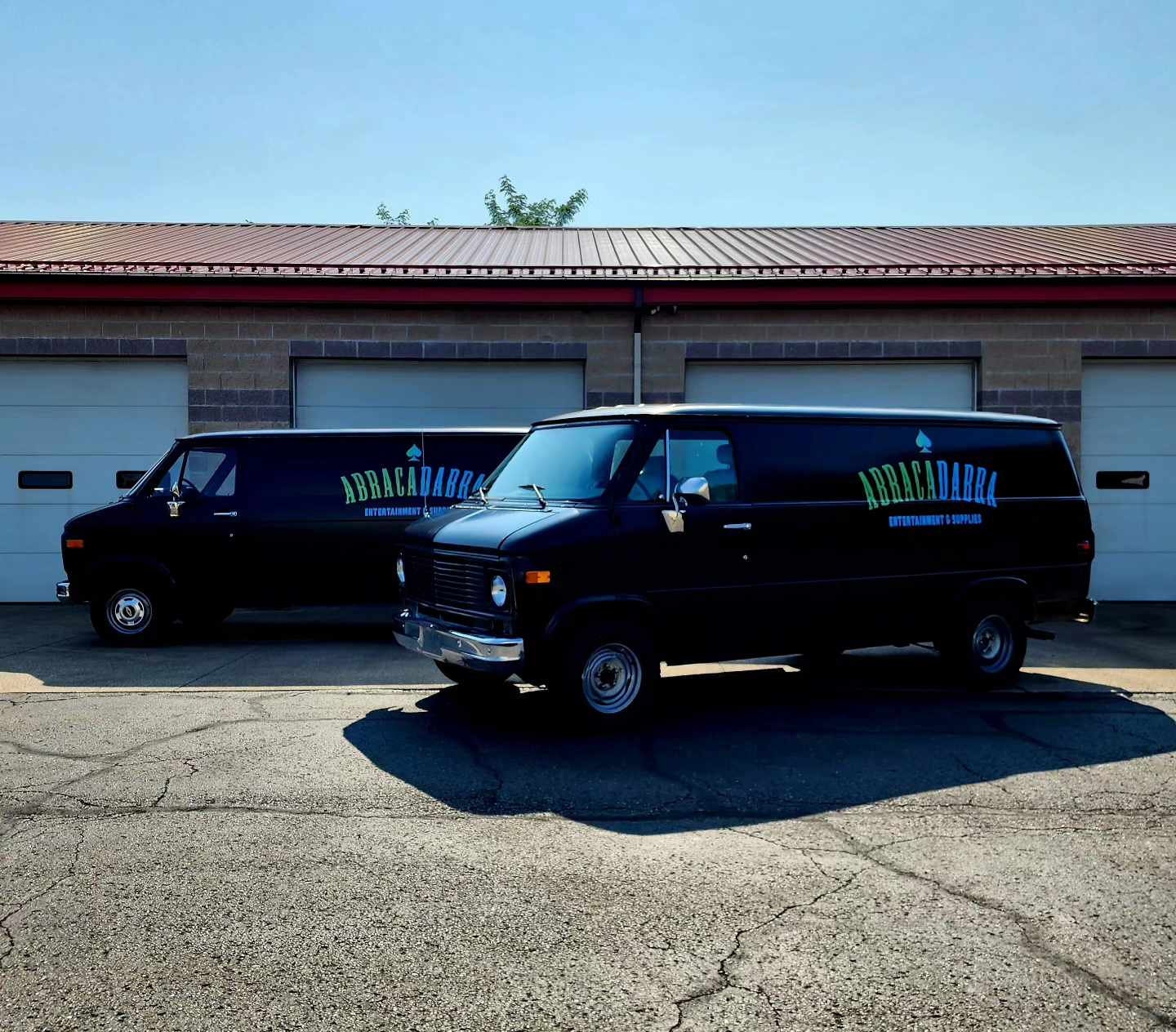 The Original Chevrolet Van Emblems From "the Black Phone Van" the ...