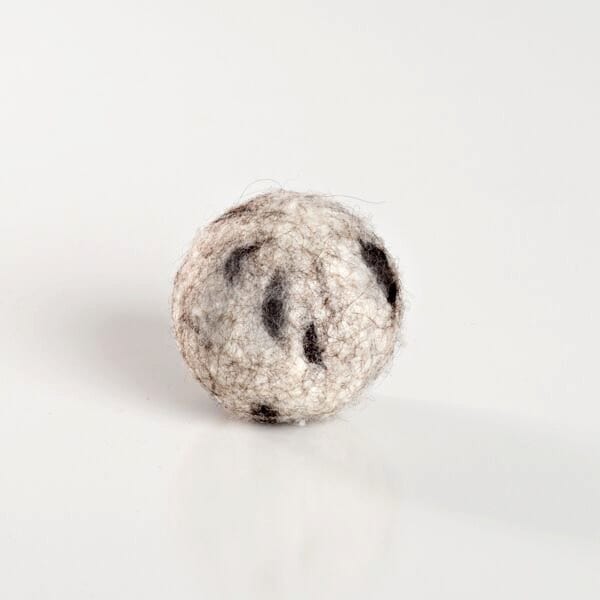 Small Bouncy Wool Cat Ball Wool Ball Cat Toy A Natural - Etsy