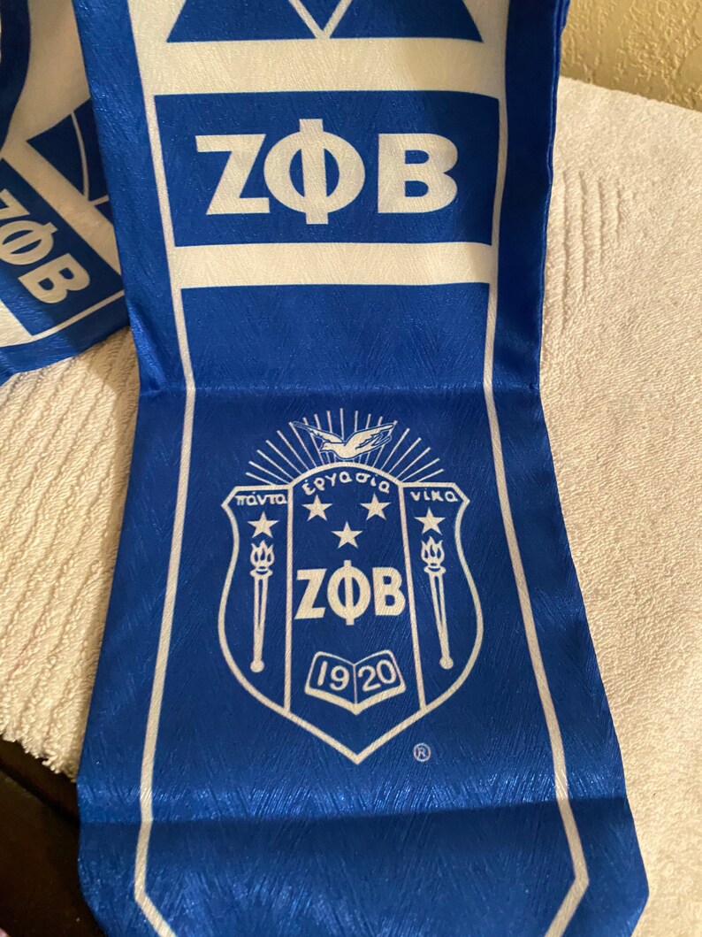 Zeta Phi Beta Sorority Bow Tie/ Stole - Etsy