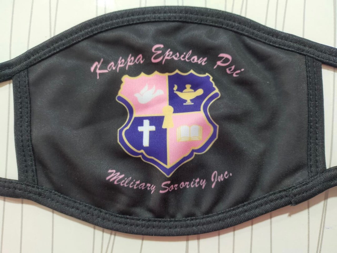 New Coming Soon Kappa Epsilon Psi Military Sorority, Inc. Mask - Etsy