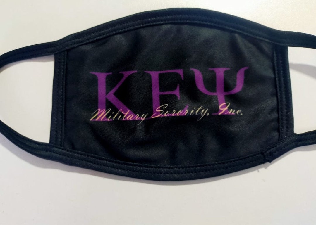 Kappa Epsilon Psi Military Sorority, Inc. Mask Preorder - Etsy