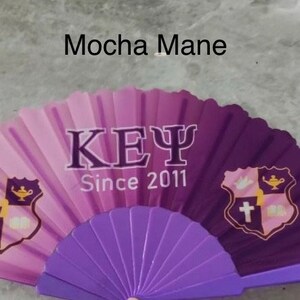 Kappa Epsilon Psi Military Sorority Foldable Fans - Etsy