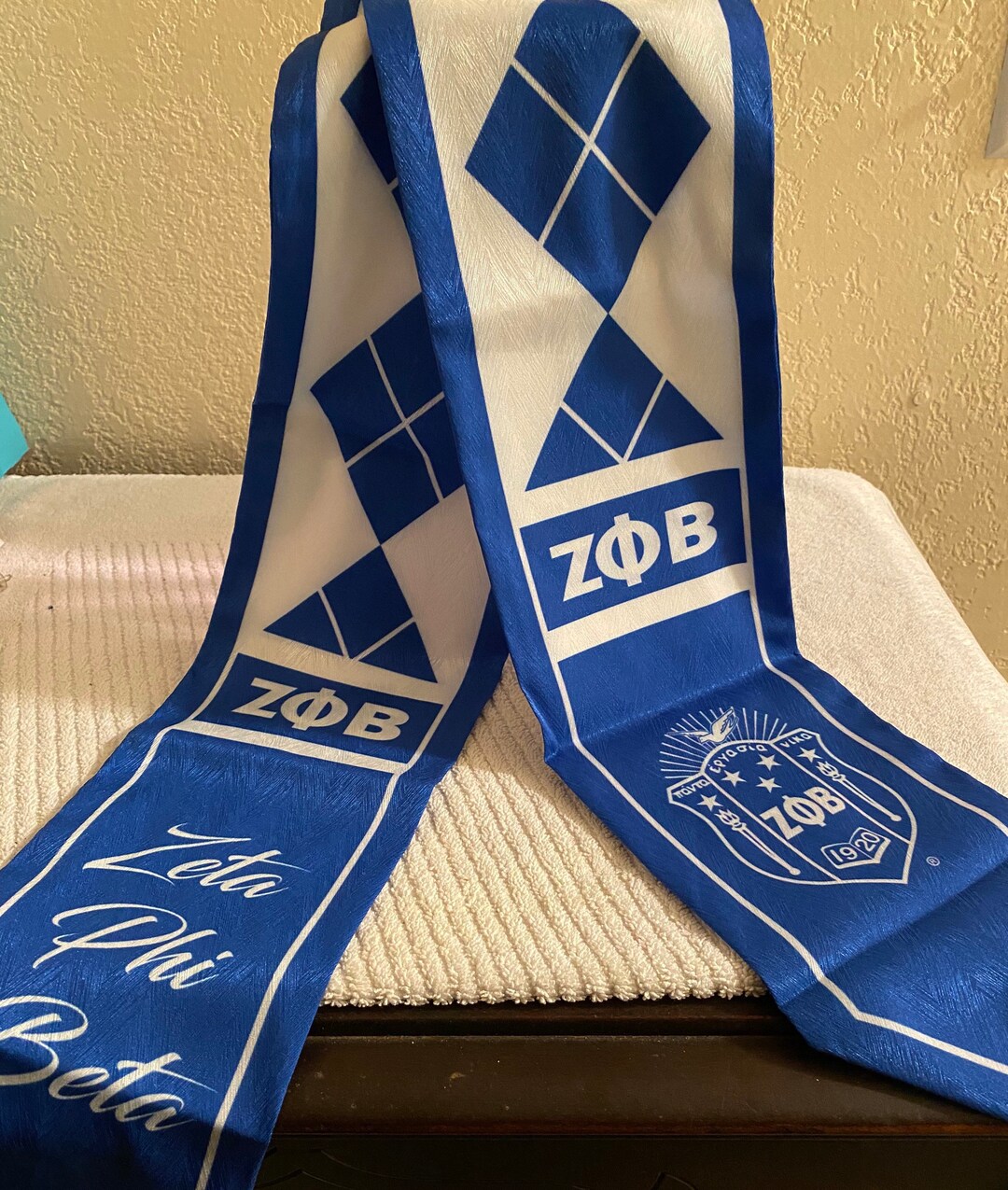Zeta Phi Beta Sorority Bow Tie/ Stole - Etsy