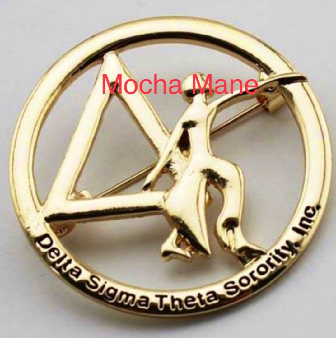 Delta Sigma Theta Sorority ,inc. Brooch Pin , DST Jewelry Limited ...