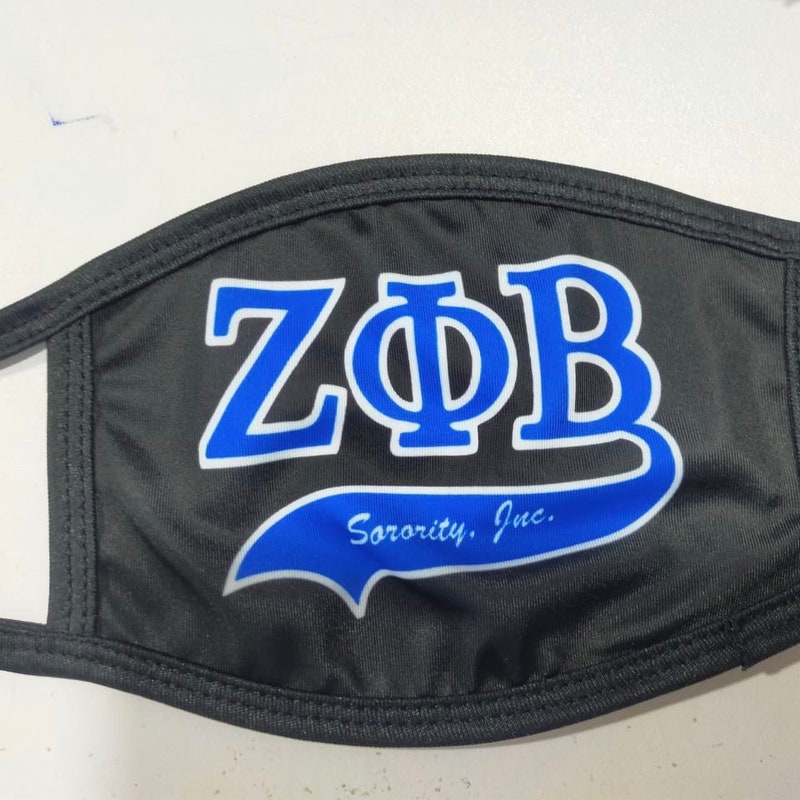 Zeta Phi Beta Mask - Etsy