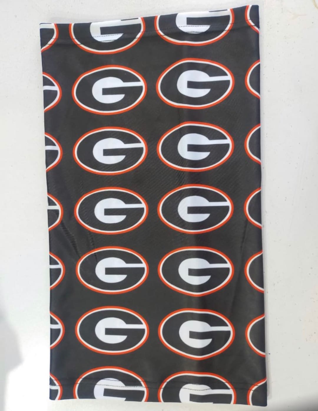 University of Georgia Face Covering Neck Gaiter Mask UGA New Item - Etsy