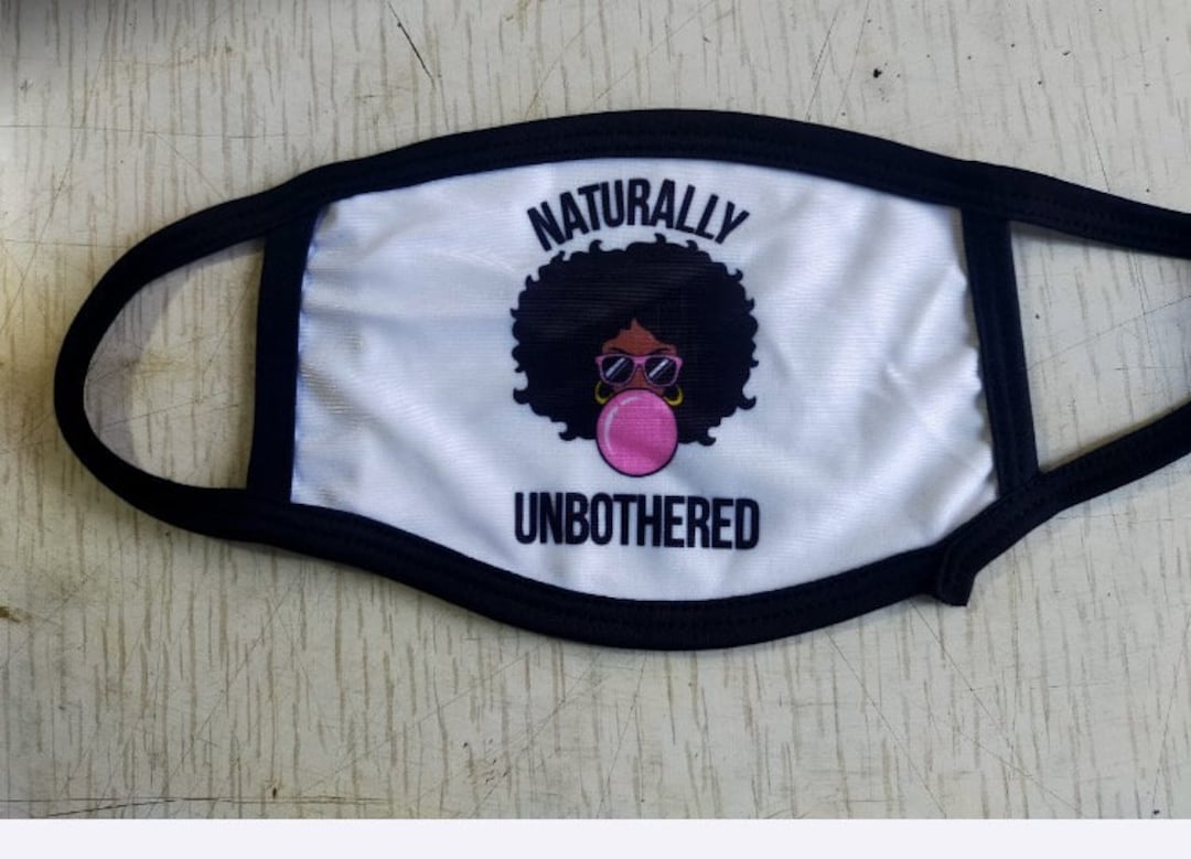 Naturally Unbothered Afro Mask - Etsy