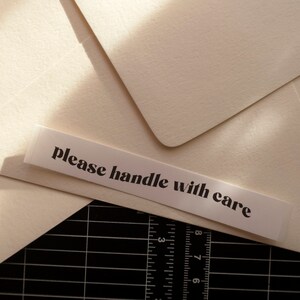 Please Handle With Care Stickers - Etsy