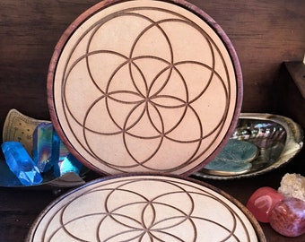 Seed of Life Crystal Grid - Etsy