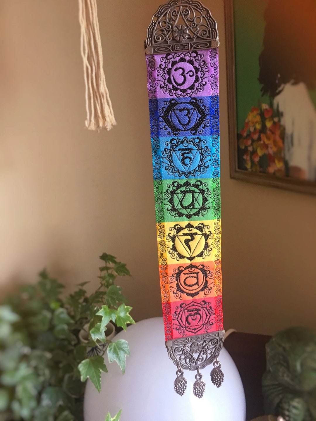 Chakra Hanging Wall Art, Seven Chakras, Wall Decor - Etsy
