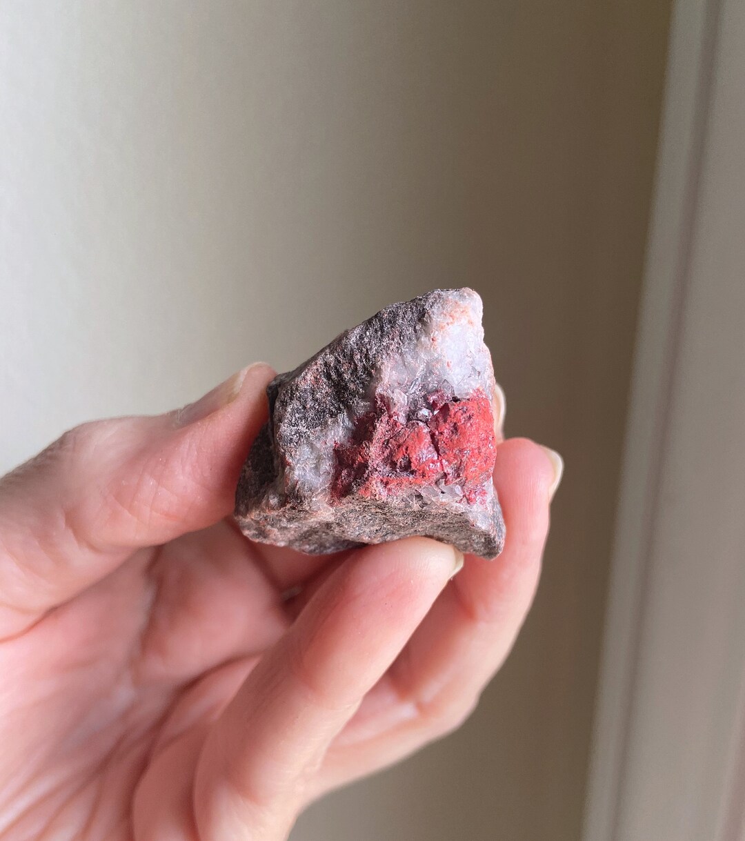 Cinnabar Specimen With Flashes - Etsy