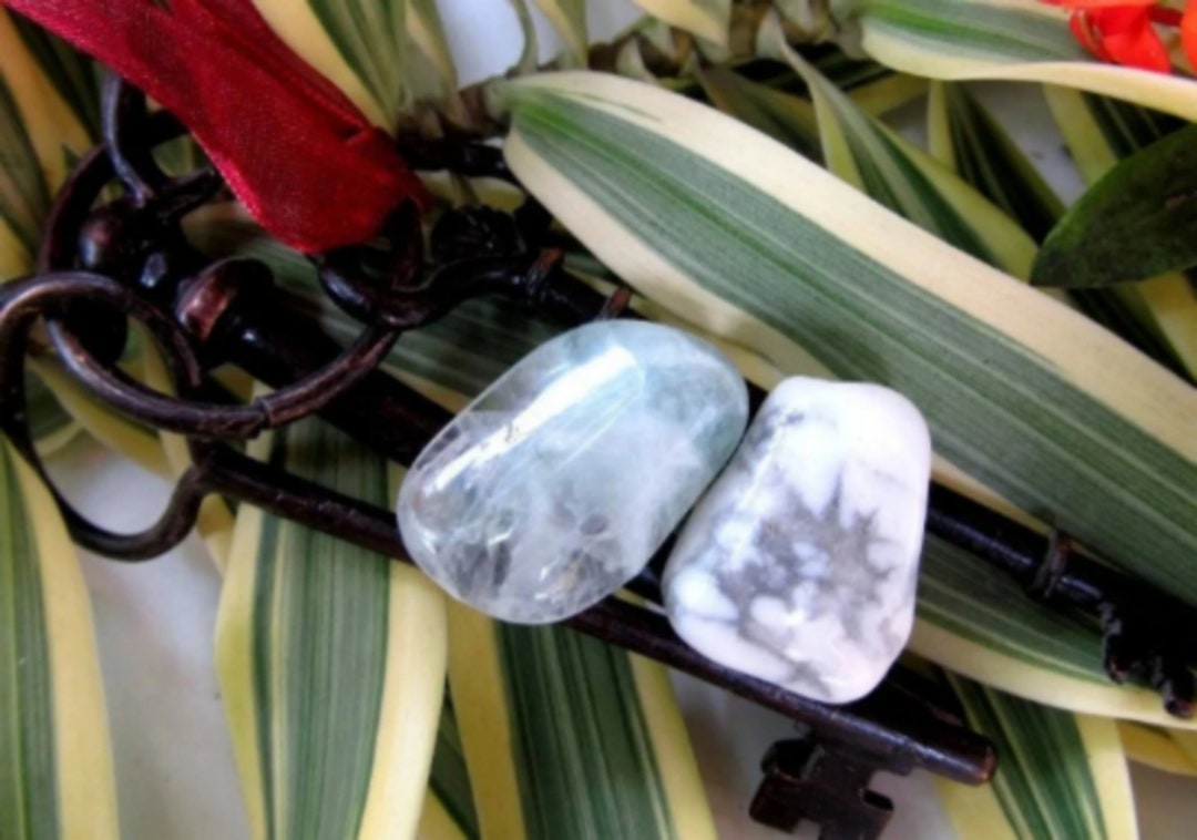 Clarity, Focus and Procrastination Healing Crystal Set Howlite ...