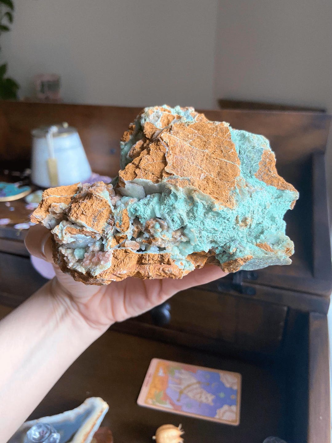 GORGEOUS Chrysoprase Specimen, Raw Healing Crystal, Heart Chakra, Exact ...