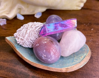 Grief and Mourning Crystal Kit Grief Crystals Healing Stones Crystals ...