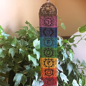 Chakra Hanging Wall Art, Seven Chakras, Wall Decor - Etsy