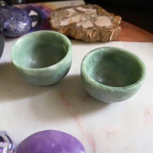 Jade Bowl Healing Crystal || Jade Gemstone Bowl - Etsy