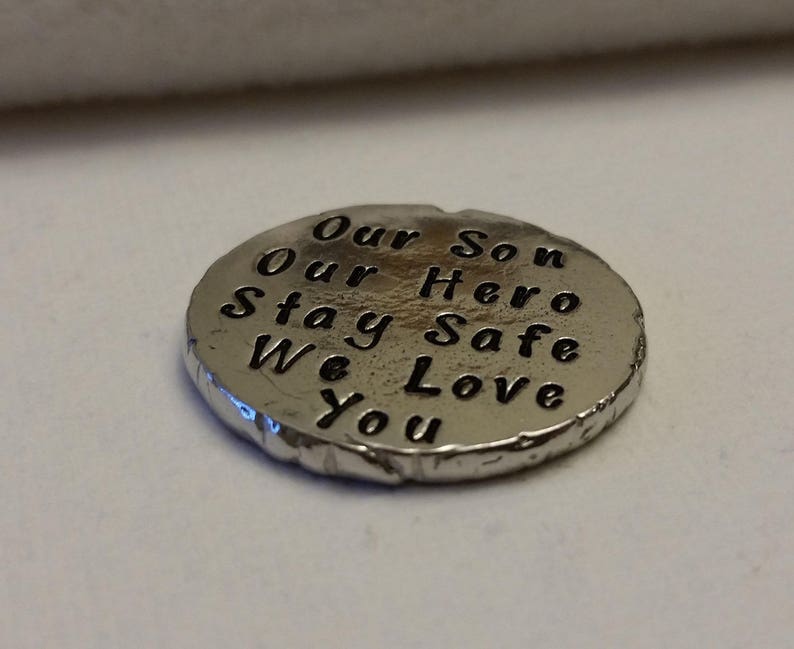 Pocket Token Pocket Coin in PEWTER - Etsy