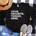 Four Favorite Things Long Sleeve Shirt Custom List Shirt Cute Moms Gift ...