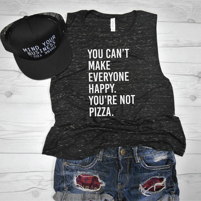 Pizza Tank Top - Etsy
