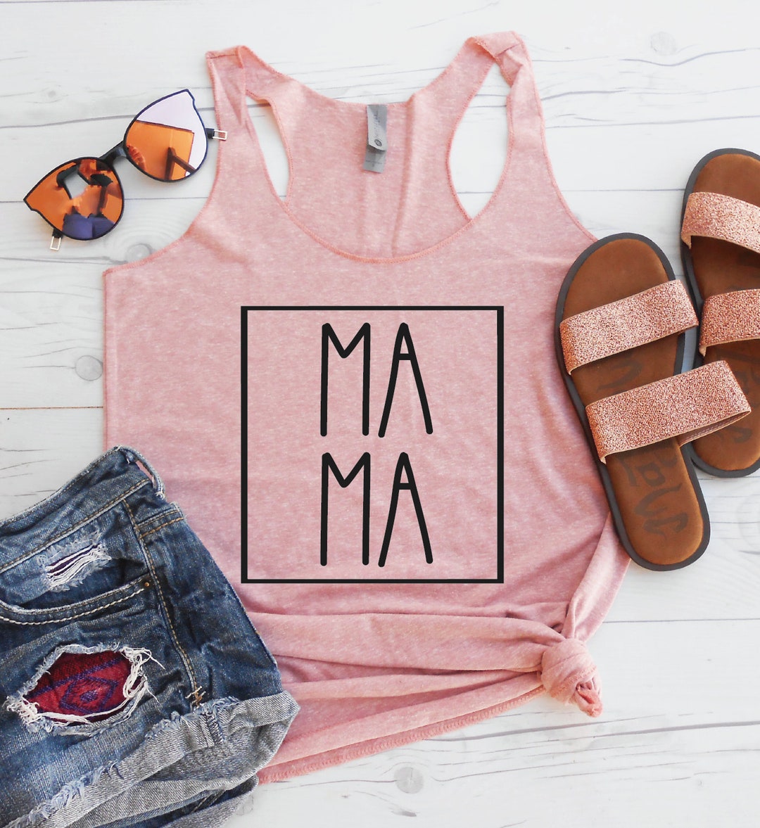 Mom Tank Mama Tank Top Mom Tank Mommy Tank New Mom - Etsy