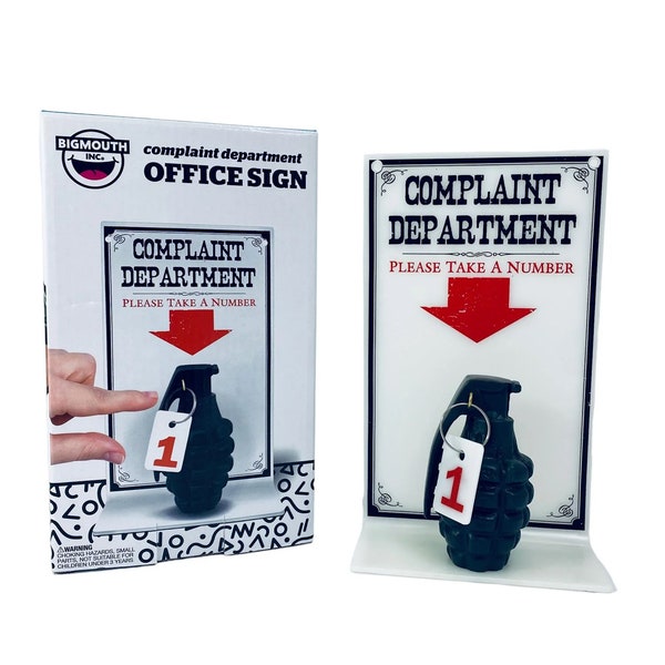 Funny Desk Sign - Etsy