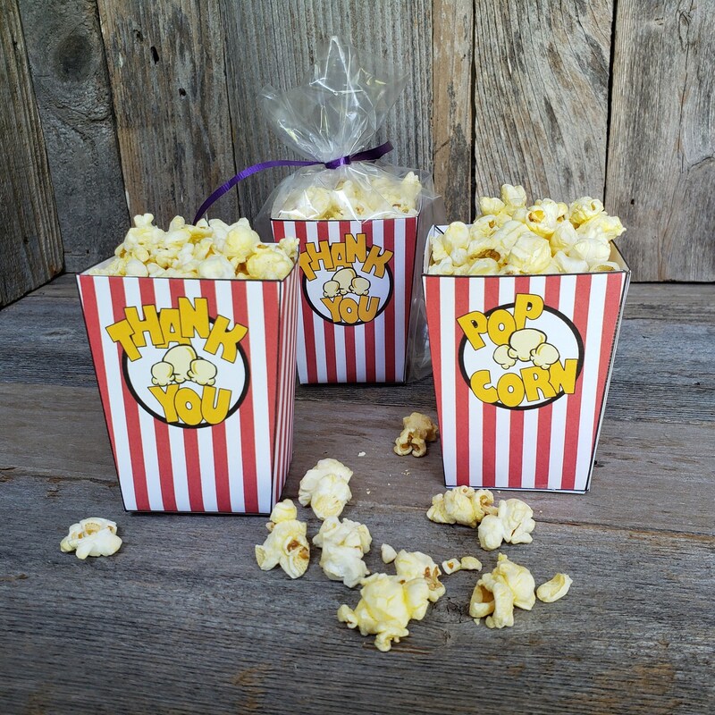 Printable Popcorn - Etsy