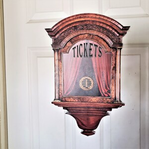 Printable Movie Marquee/ Ticket Window Sign - Etsy