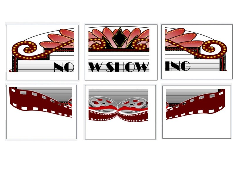 Printable Movie Marquee/ Ticket Window Sign - Etsy