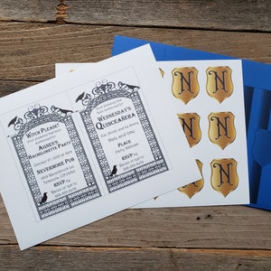 Printable Nevermore Invitation editable Text - Etsy