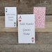 Printable Playing Card Placecard (editable) - Etsy