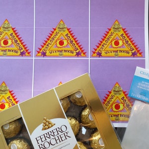 Printable Wizard Bonbon Treat Bag Topper - Etsy