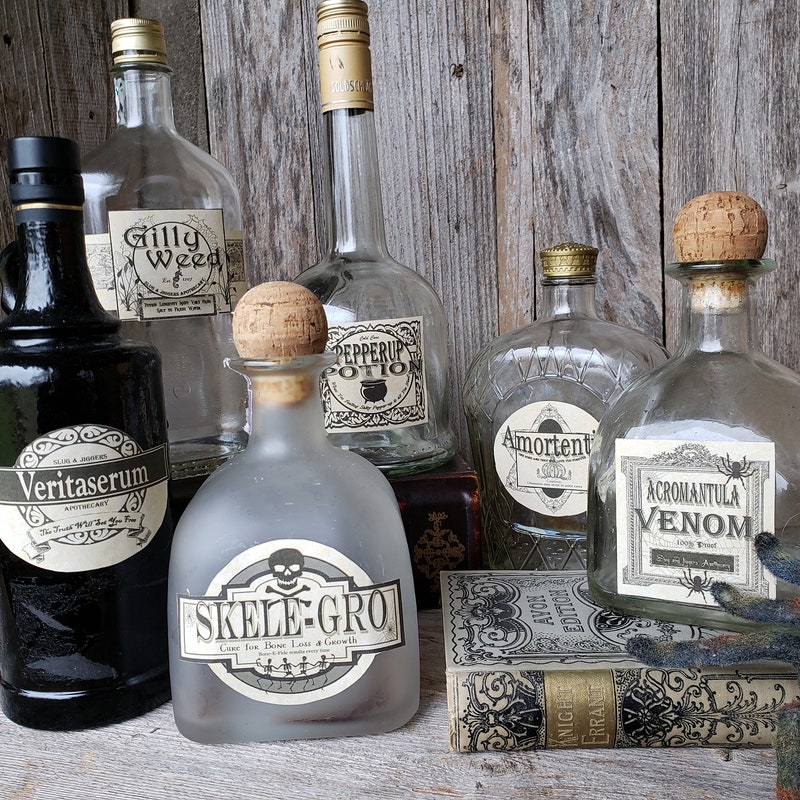 Potion Bottle Labels - Etsy
