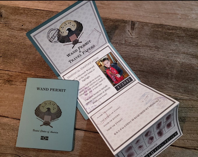 Babyboy Permit Card 3 X 2 X 0.03 Pastel Plastic ID Card - Etsy