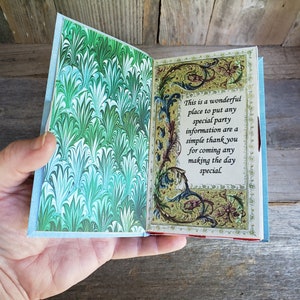 Printable Spellbook Favor Boxes (editable Text) - Etsy