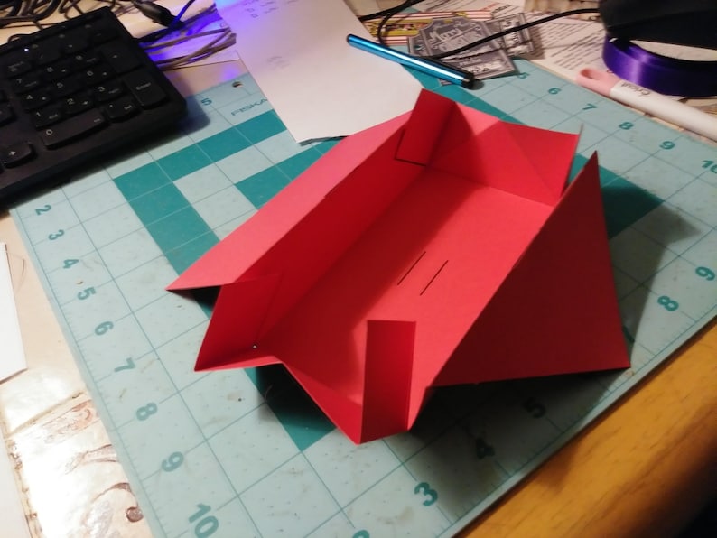 Printable Howler Card Box (editable) - Etsy