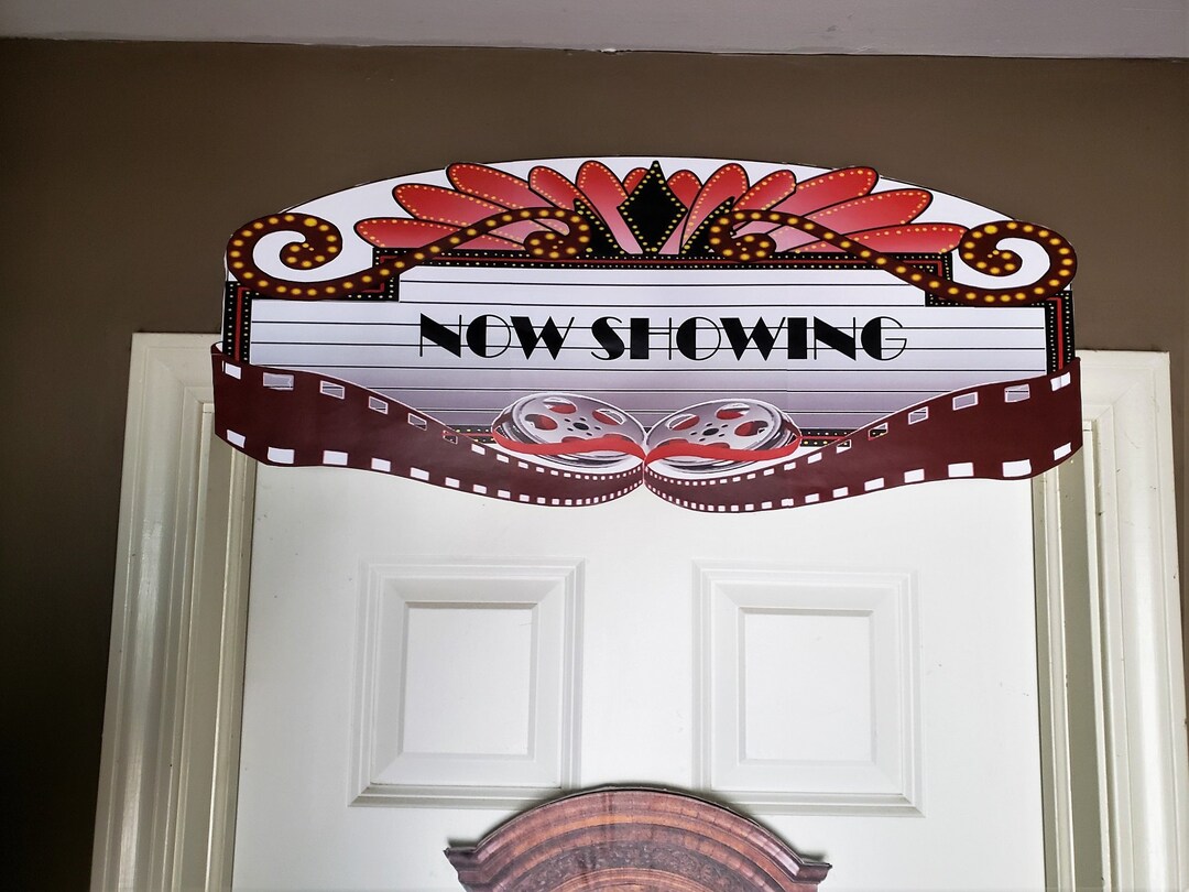Printable Movie Marquee/ Ticket Window Sign - Etsy