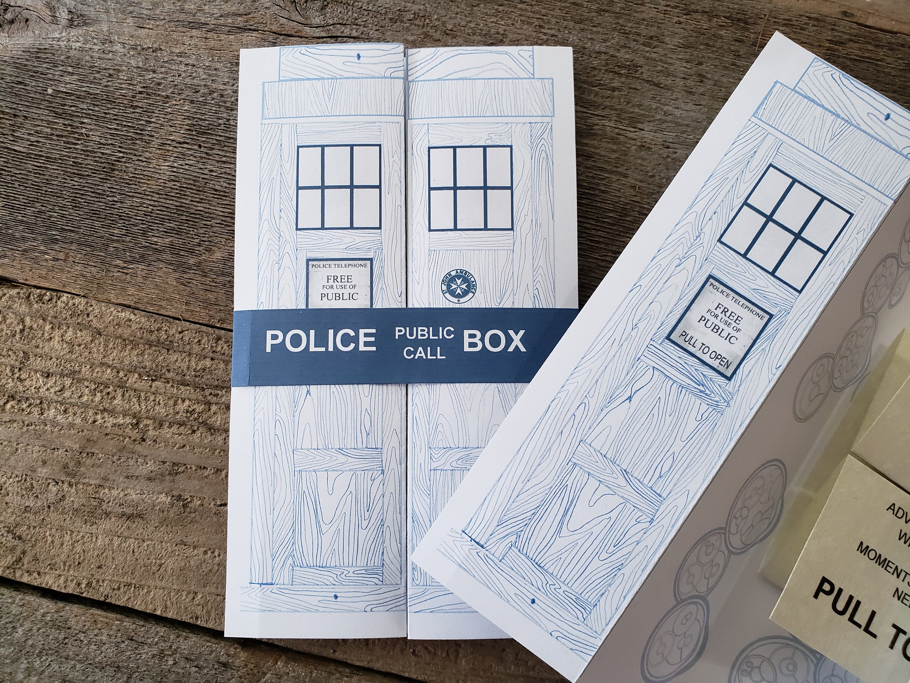 Printable Police Box Invitation Editable text | Etsy
