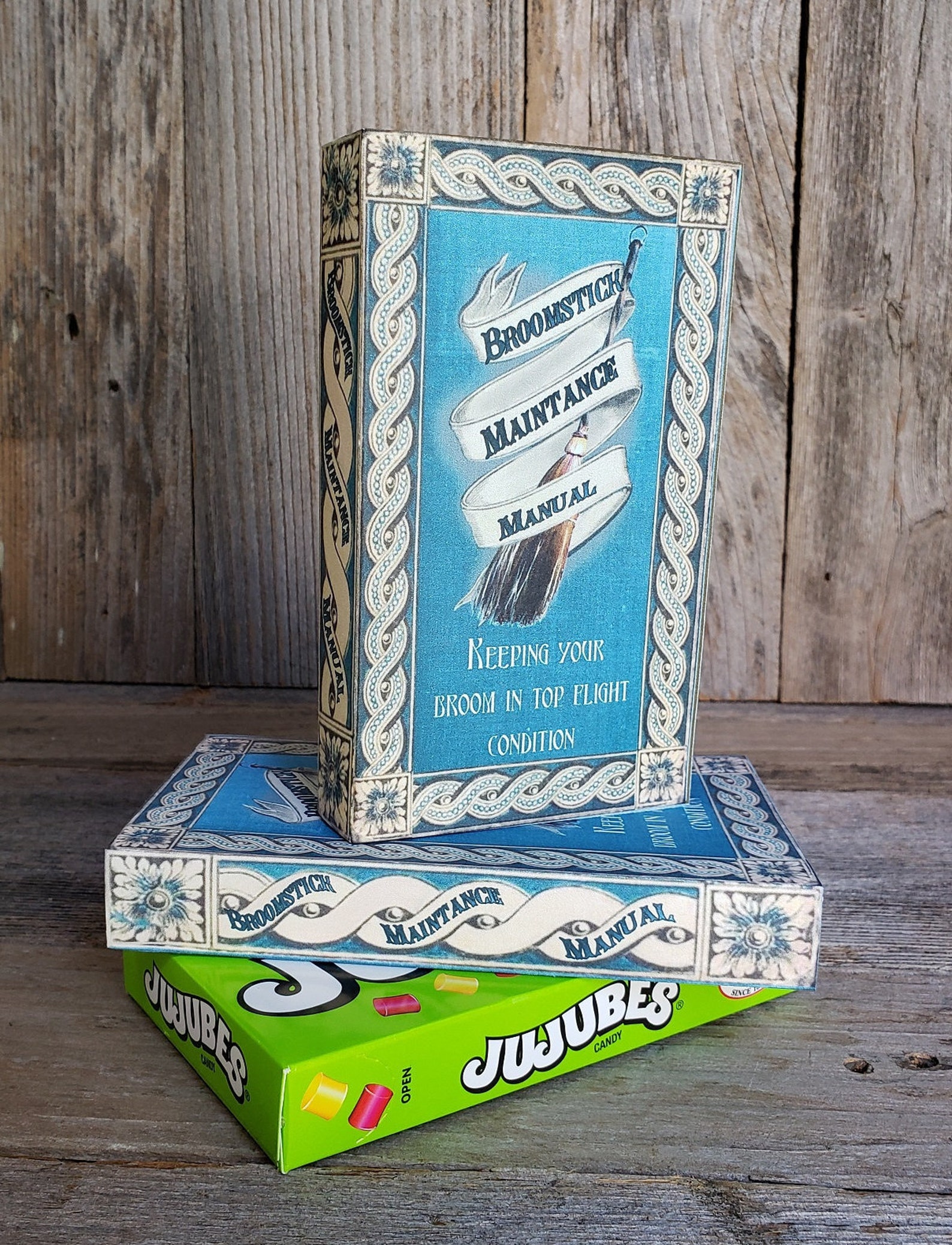 Printable Spellbook Favor Boxes editable Text - Etsy