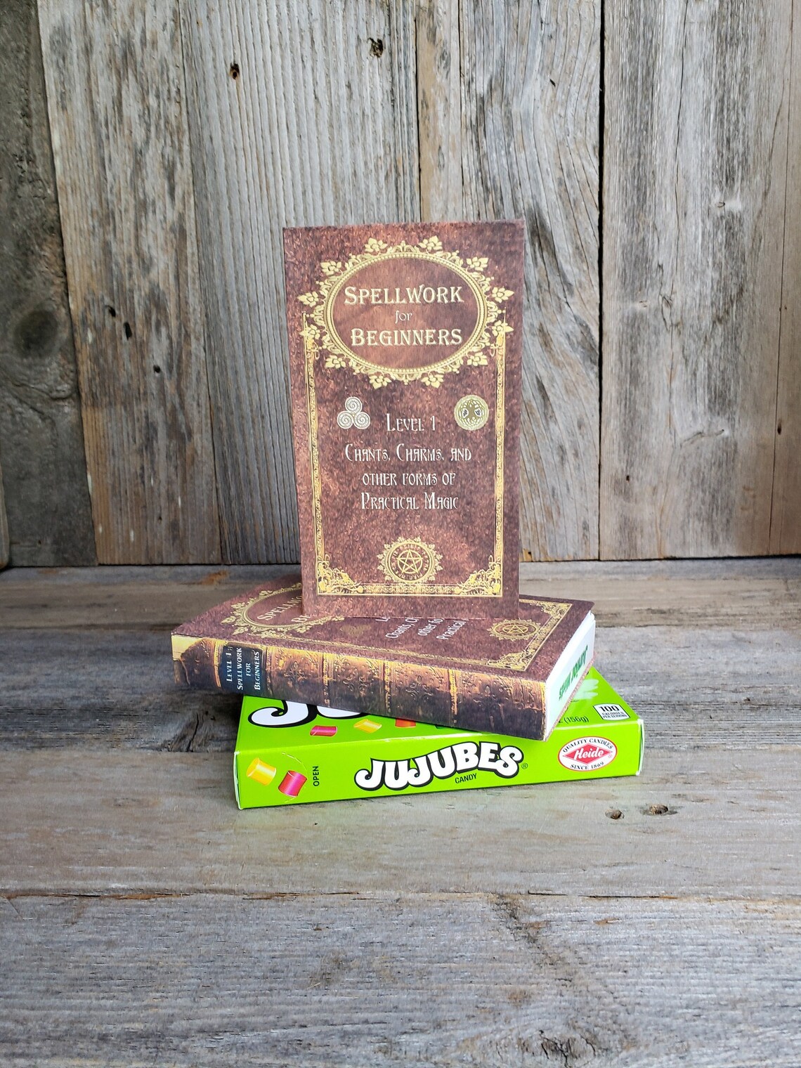 Printable Spellbook Favor editable Text | Etsy